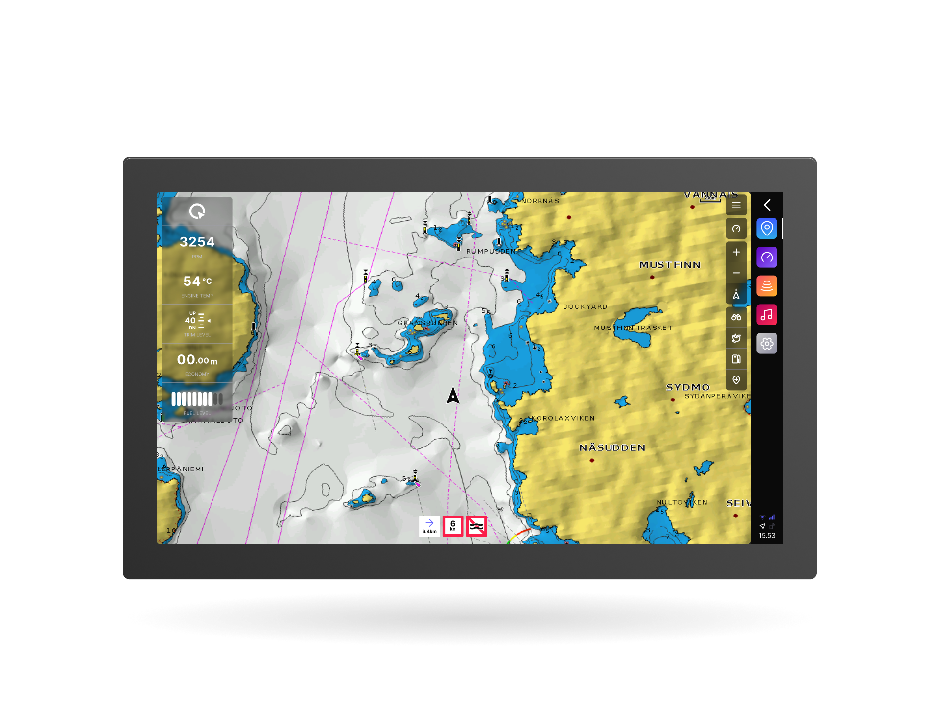 Q Display 216 – Complete Package – Honda Marine